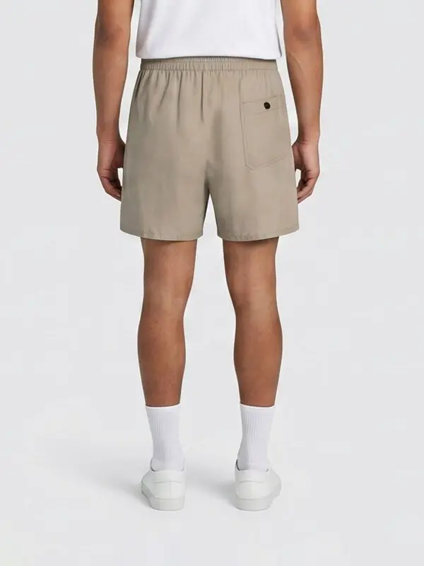 Dolce & Gabbana Cotton Poplin Boxer Shorts - Beige