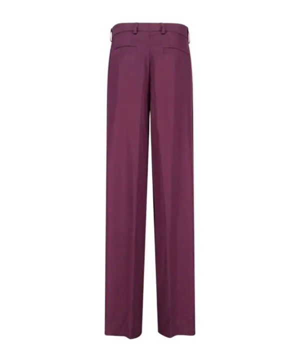 Dries Van Noten Pleated Wide-leg Trousers - Red