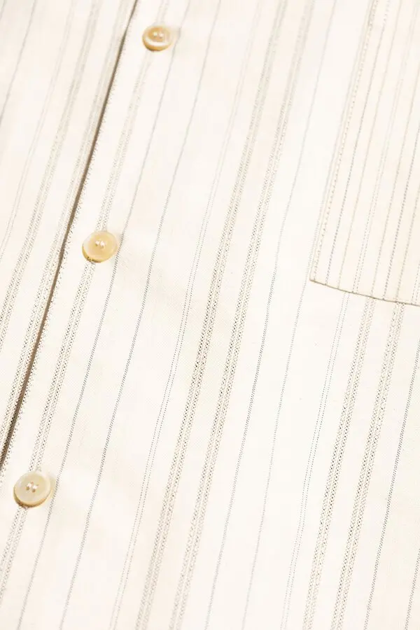 GOLDEN GOOSE Striped Buttoned Shirt