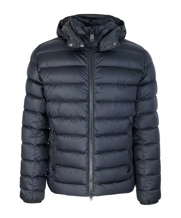 COLMAR Long-sleeved Quilted Hooded Jacket - Black