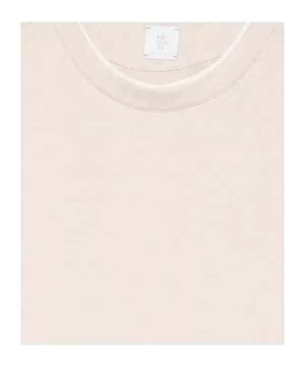 Eleventy Crew Neck Short Sleeve T-shirt - White