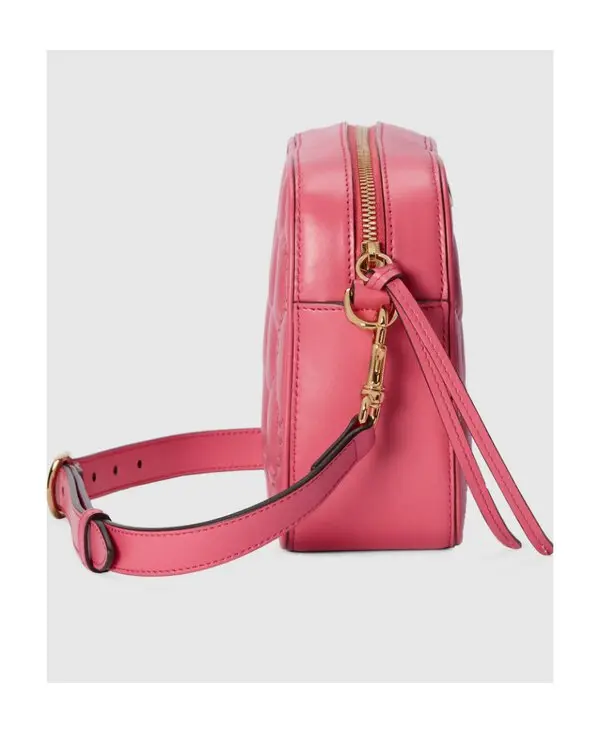 Gucci Gg Matelassé Zip-up Crossbody Bag