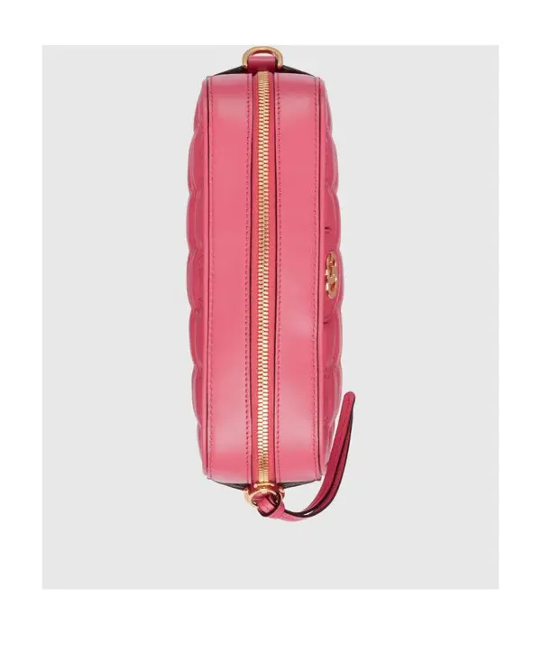 Gucci Gg Matelassé Zip-up Crossbody Bag