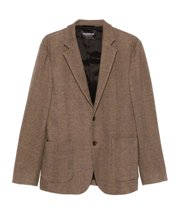 DONDUP Herringbone-pattern Blazer