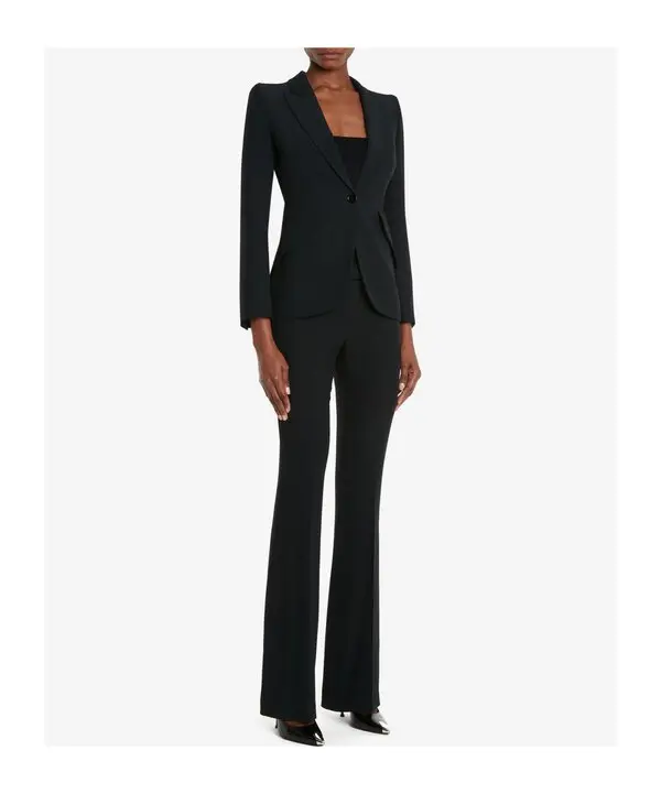 Alexander McQueen Tailored Flared Trousers - Black
