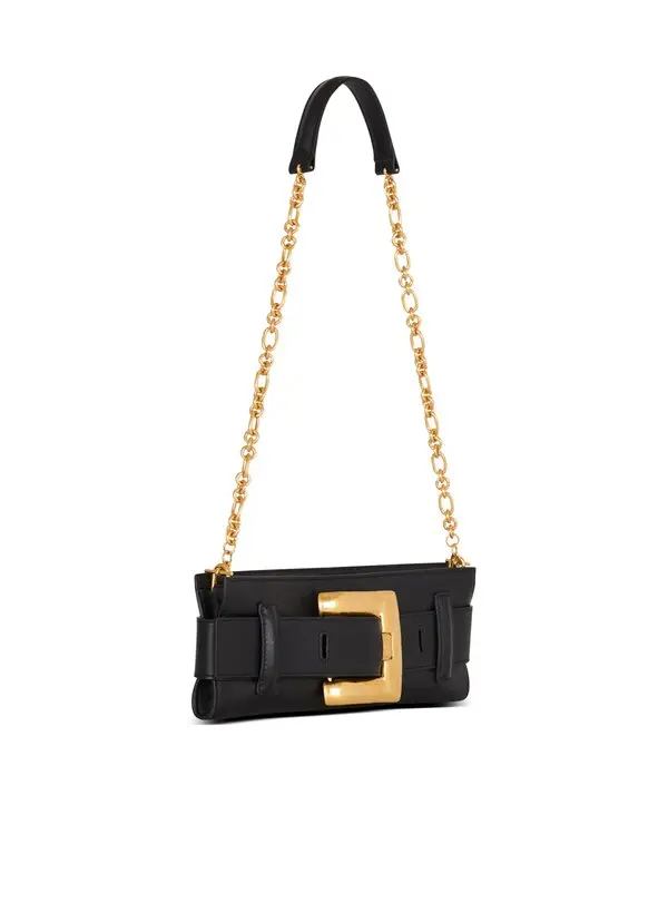Balmain Anthem Clutch Bag - Black