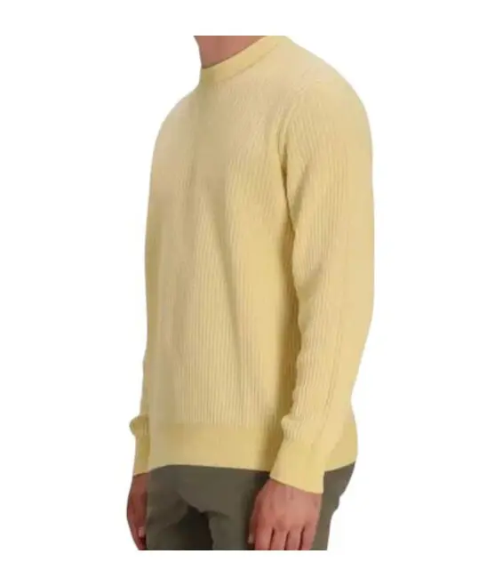 Hugo Boss Ribbed Cotton Pullover Sweater