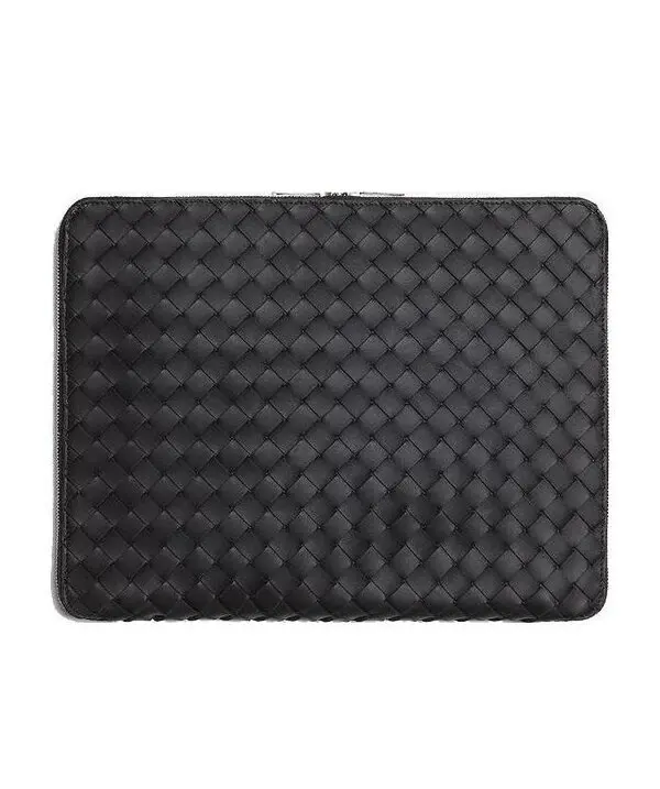 Bottega Veneta Intrecciato Document Case - Black