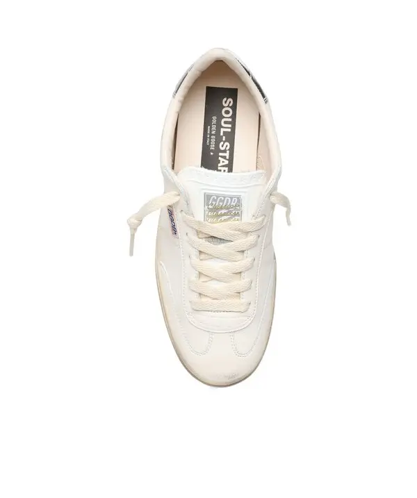 GOLDEN GOOSE Soul Star Lace-up Sneakers - White