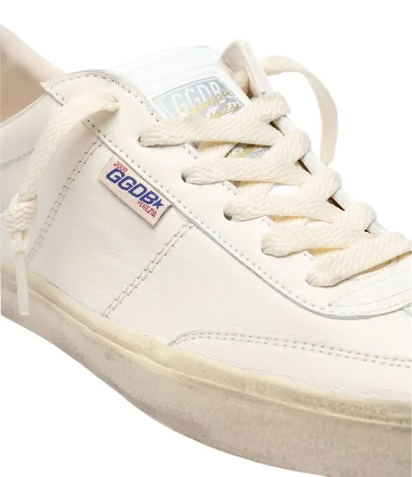 GOLDEN GOOSE Soul Star Lace-up Sneakers - White