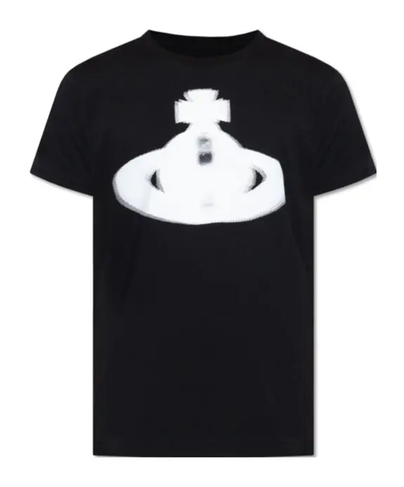 VIVIENNE WESTWOOD Orb Printed Crewneck T-shirt