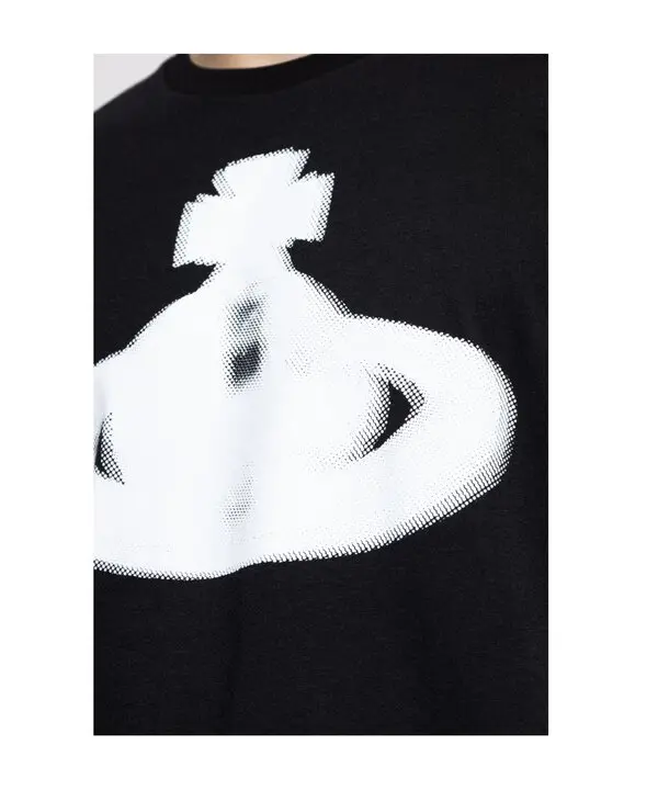 VIVIENNE WESTWOOD Orb Printed Crewneck T-shirt