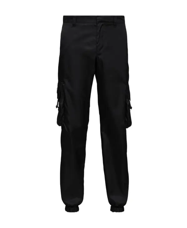 Prada Straight Leg Cargo Pants - Black
