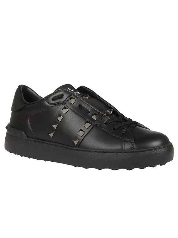 Valentino Garavani Rockstud Untitled Low-top Sneakers - Black