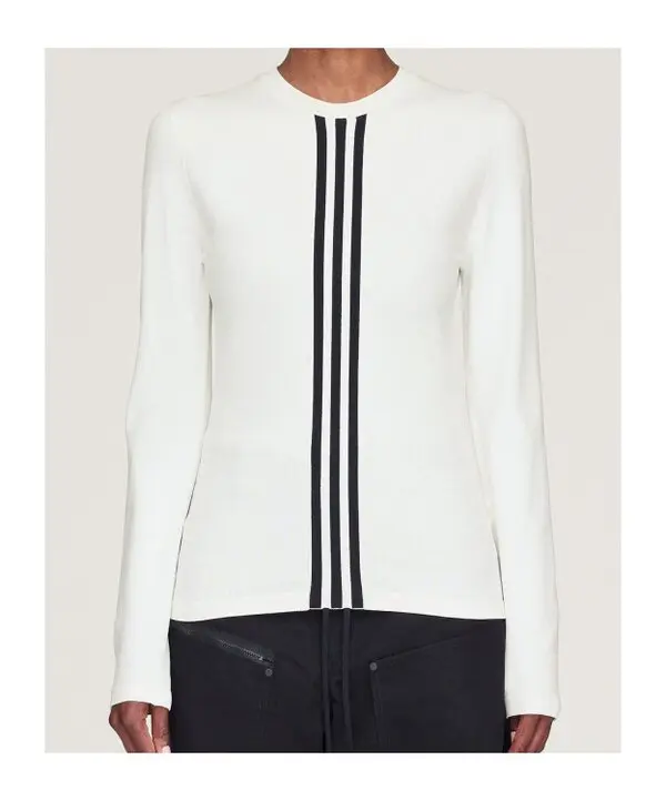 Y3 3-striped Long-sleeve T-shirt