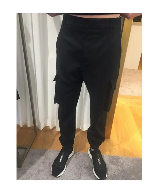 Dior Cargo Pants With Zip Detail