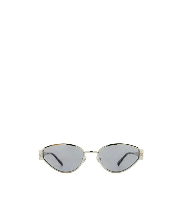 Gucci Gg1853s Logo Cat-eye Sunglasses - Silver
