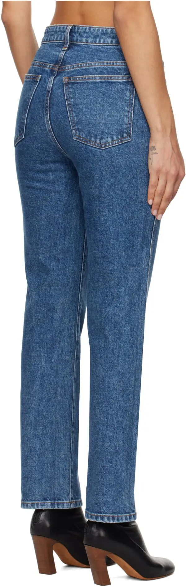 Khaite Abigail Straight-leg Jeans