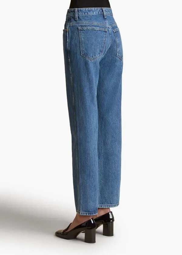 Khaite Abigail Straight-leg Jeans