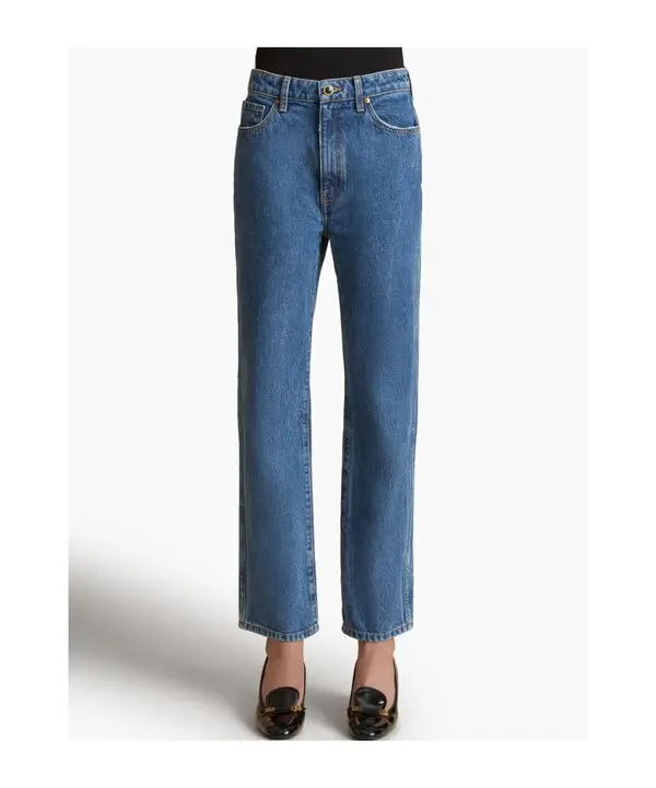 Khaite Abigail Straight-leg Jeans