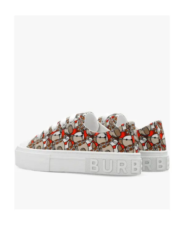Burberry Check Touch-strap" Sneakers