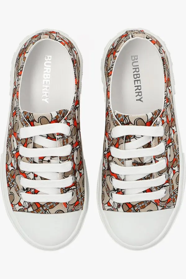 Burberry Check Touch-strap" Sneakers