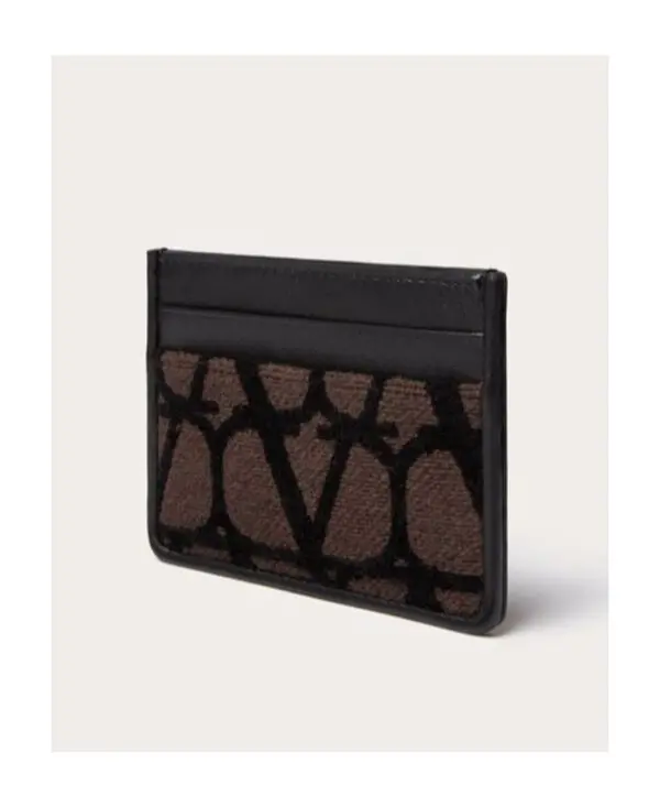Valentino Garavani Toile Iconographe Card Case