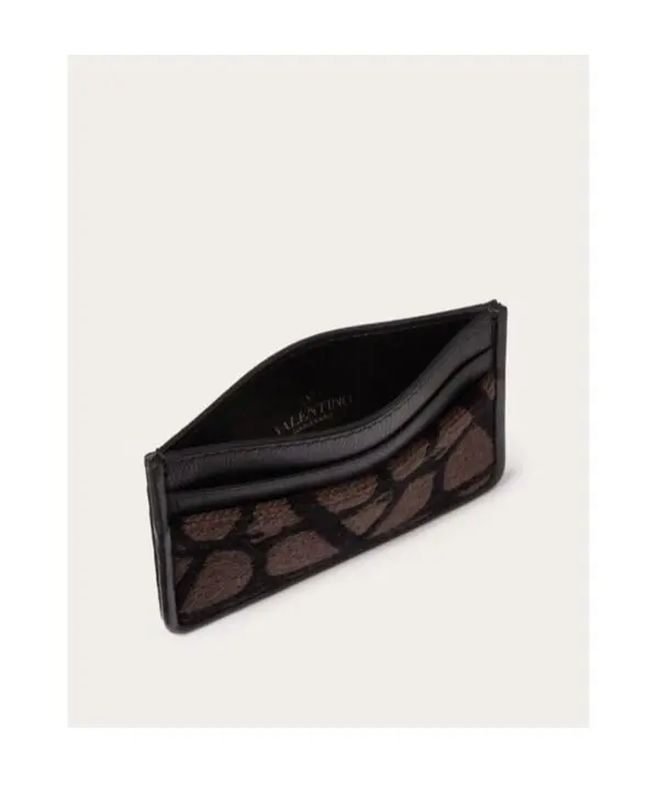 Valentino Garavani Toile Iconographe Card Case