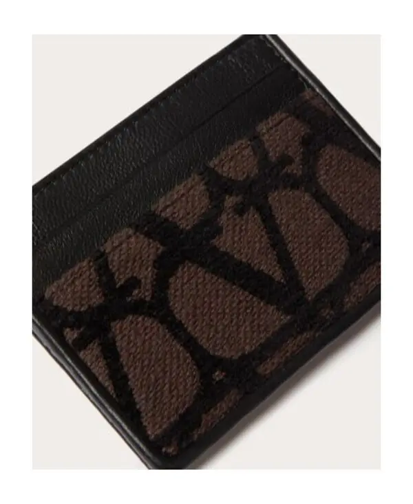 Valentino Garavani Toile Iconographe Card Case