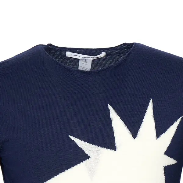Comme Des Garçons Long Sleeve Graphic Pullover