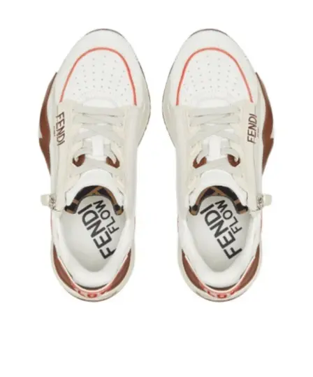 Fendi Flow Low-top Sneakers - White