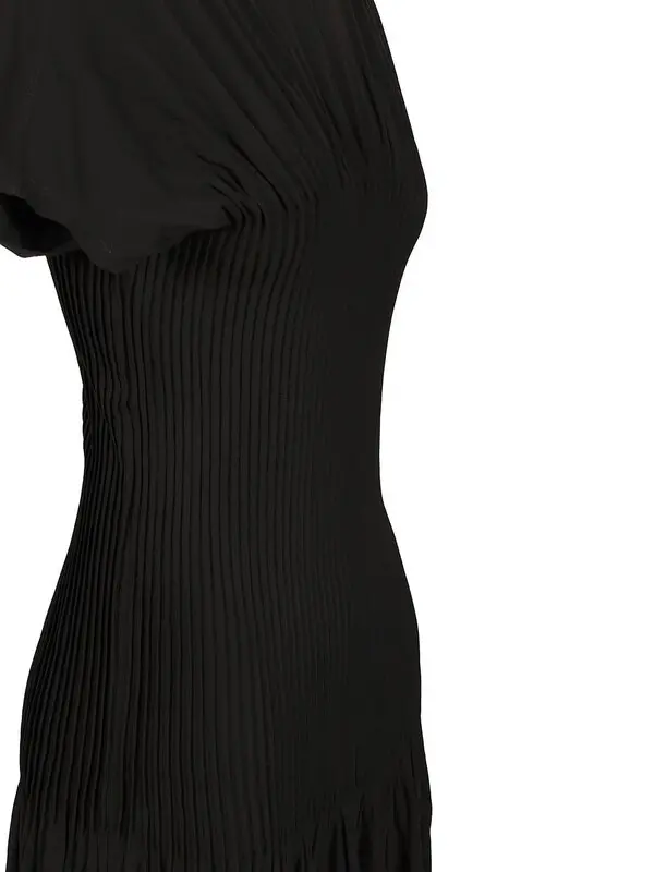 TOTEME Pleated Boat-neck Maxi Dress