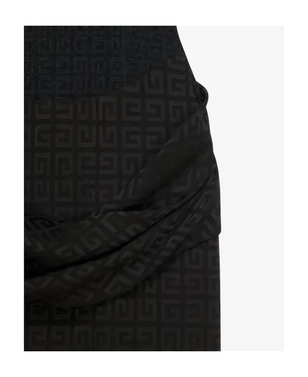 Givenchy 4g Jacquard Sleeveless Midi Dress