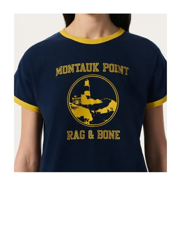 RAG  BONE Rag & Bone Montauk Loose Fit Graphic Tee