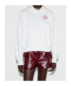 Gucci Logo Embroidered Hoodie