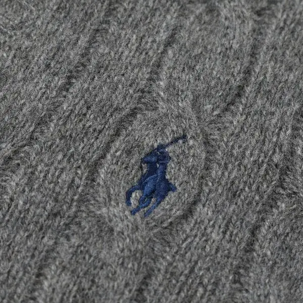 Polo Ralph Lauren Kimberly V-neck Jumper - Grey