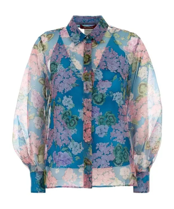 Max Mara Allover Printed Barnaba Shirt