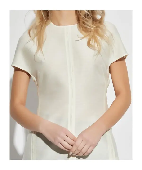 TOTEME Cap-sleeve Top With Back Zipper