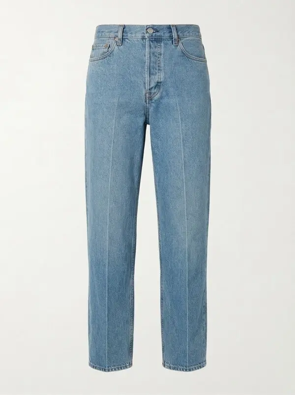 Gucci Straight-leg Washed Denim Jeans