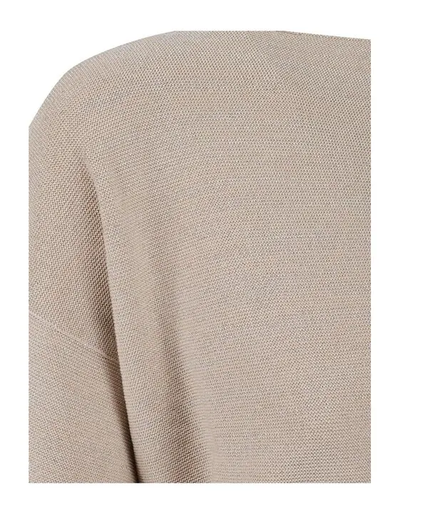 Fabiana Filippi Brilliant Boatneck Jumper - Nude