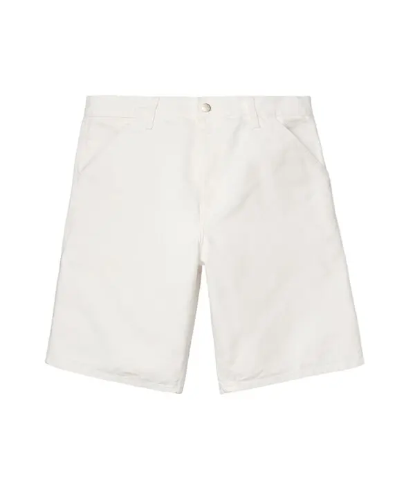 Carhartt Work In Progress Knee Length Work Shorts - White