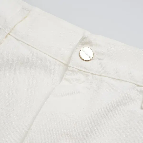 Carhartt Work In Progress Knee Length Work Shorts - White