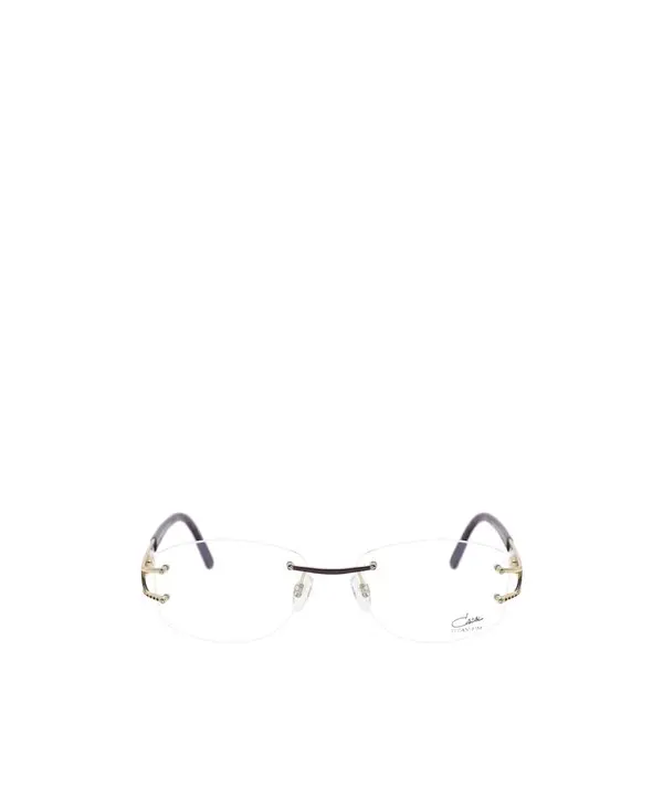 Cazal Rimless Eyeglasses - White