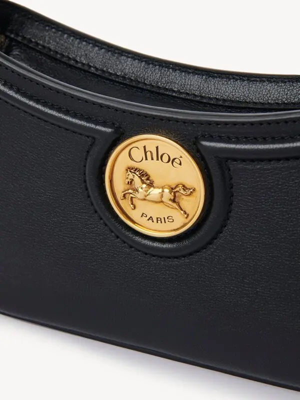 Chloé Horse Medal Shoulder Bag - White
