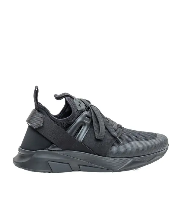TOM FORD Lace-up Sneakers - Black