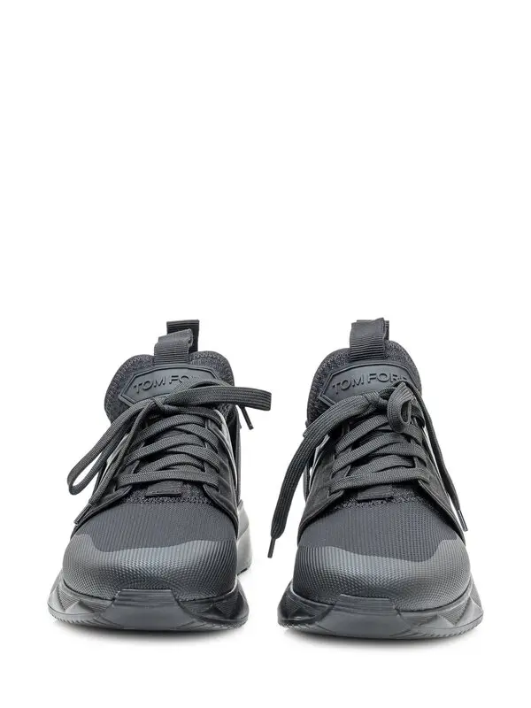TOM FORD Lace-up Sneakers - Black