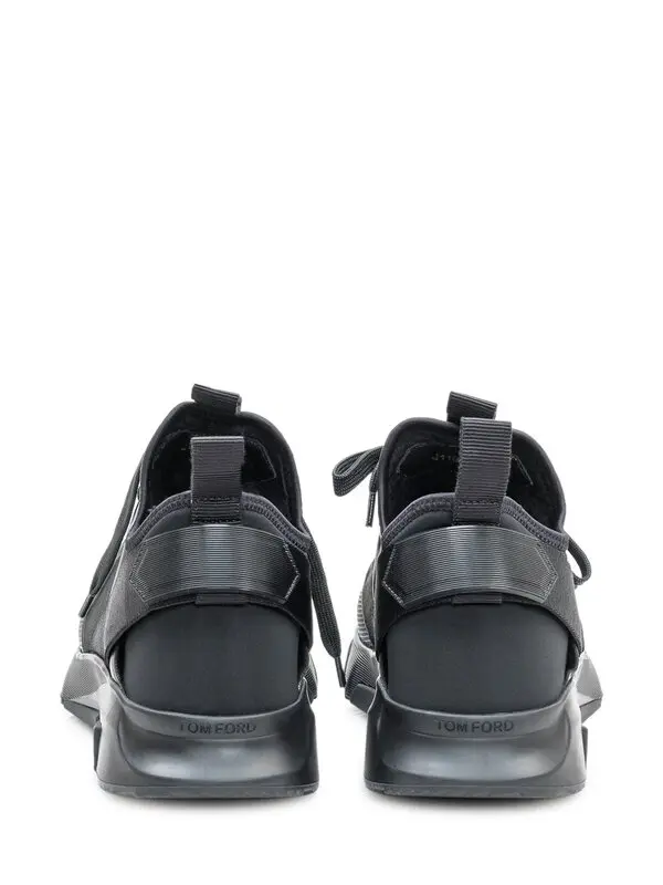 TOM FORD Lace-up Sneakers - Black