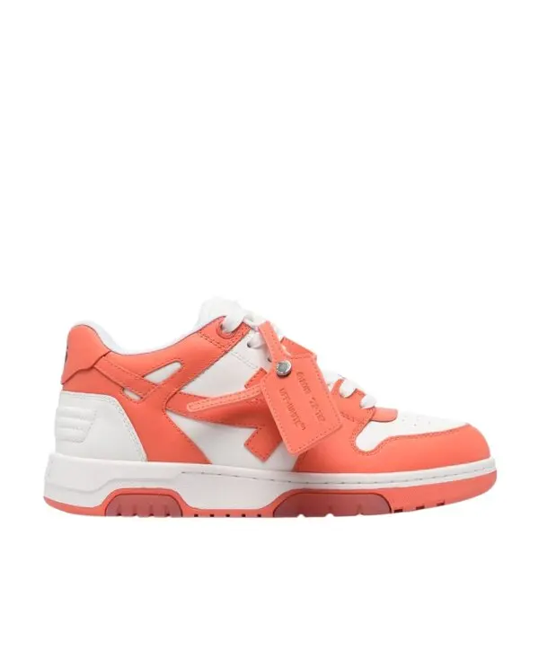 Off-White Out Of Office" Leather Sneakers - White