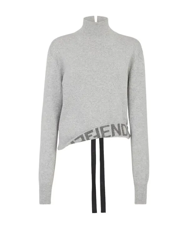 Fendi Long-sleeved Knitted Pullover