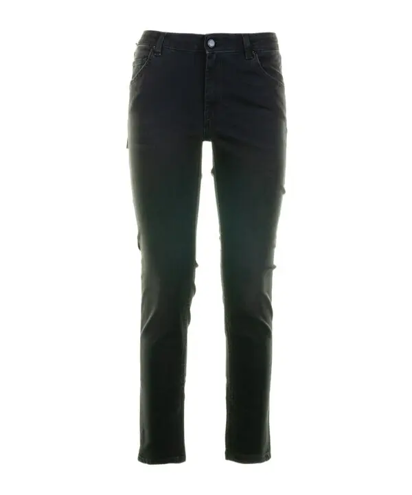 RE-HASH Button Detail Jeans - Black
